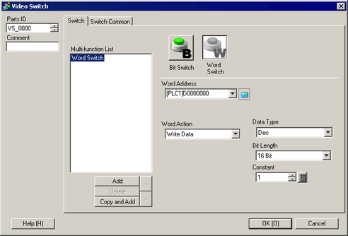 28.10.6.2 Word Switch - Switch Feature