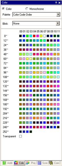 3.8.3.10 Color Settings
