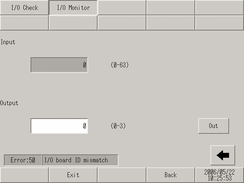 M.18.3.5 Peripheral Settings - I/O Driver (I/O Monitor) - Input Type ...