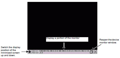 42.4.2.4 Minimize the Device Monitor Screen