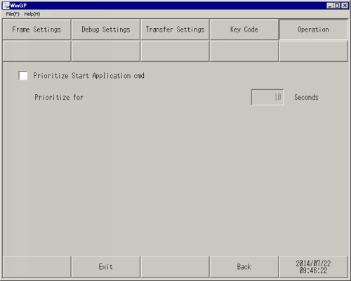 M.23.2.5 WinGP - Operation
