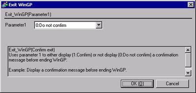 38.3.6.2 Use D-script to exit