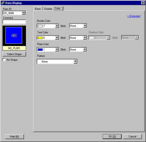 14.11.2.6 Text Display - Color/Basic