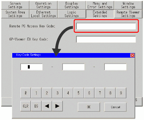 36.3.1.3 Enter the key code
