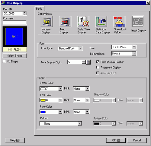 14.11.6.1 Input Display - Basic