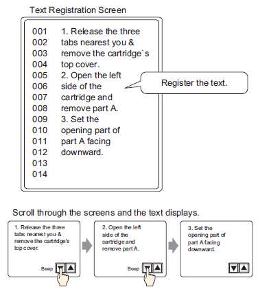 17.3 Changing the Displayed Text