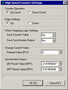 31.5.12.2 STD Driver - High Speed Counter