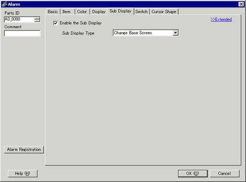 19.10.2.7 Show History - Sub Display/Basic
