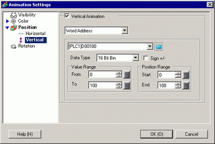 20.7.3.2 Position Animation - Vertical Animation