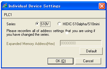 GP3000 Series Connection Device Check